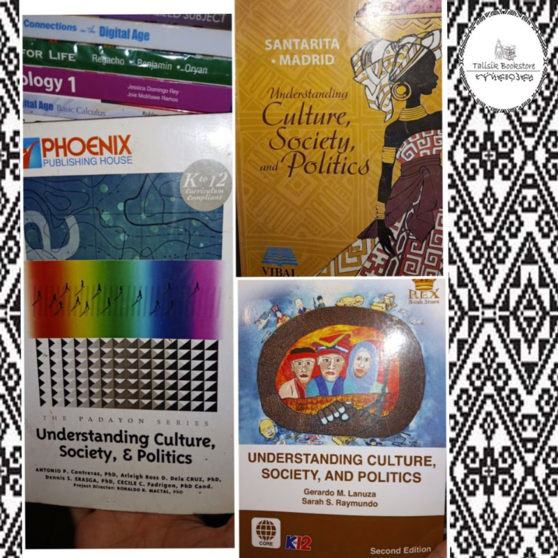 Understanding Culture, Society, and Politics Books Senior High/SHS ...