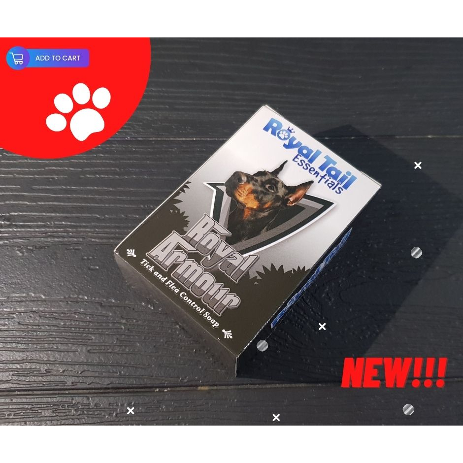 Royal Tail Essentials Royal Armour Soap Tick and Flea Control Soap 150g ...