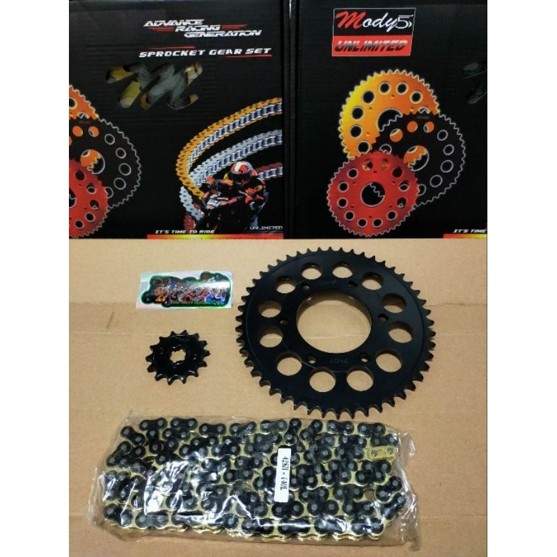Mody5 Chain set 14/48/428 For Sniper 155VVA | Shopee Philippines