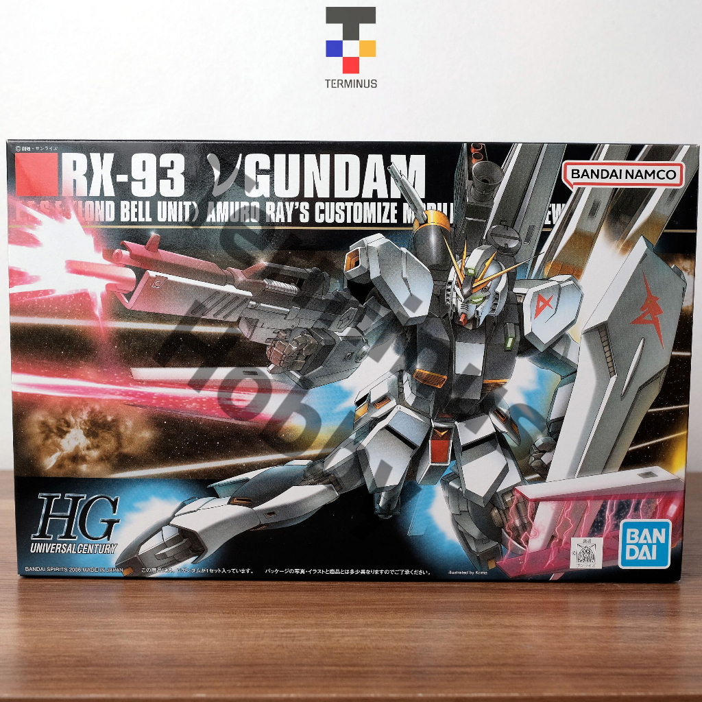 Bandai HG RX-93 V Gundam #086 1/144 | Shopee Philippines