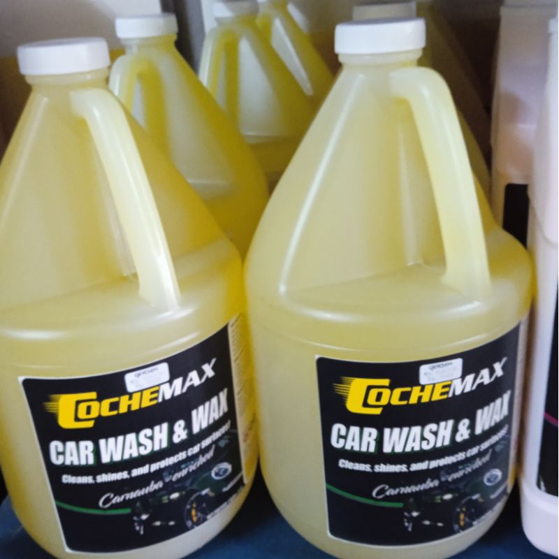 Cochemax Car shampoo with wax | Shopee Philippines