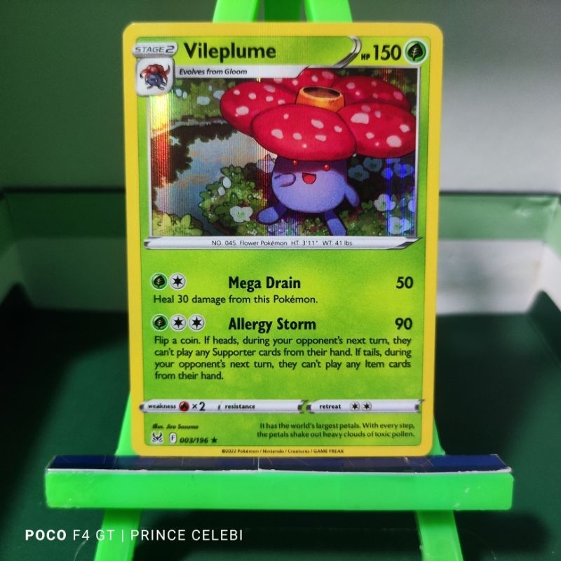 Pokemon TCG - Vileplume (H) | Shopee Philippines