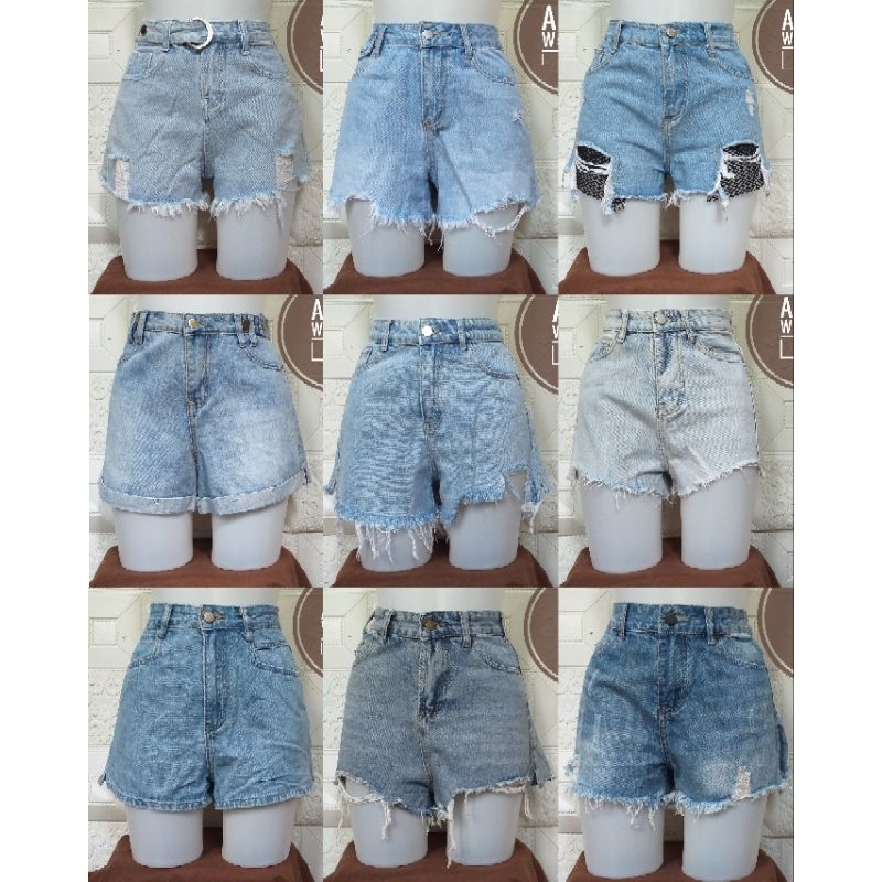 [Thriftstuff.ph] HQ Preloved Denim Shorts pt2 | Shopee Philippines
