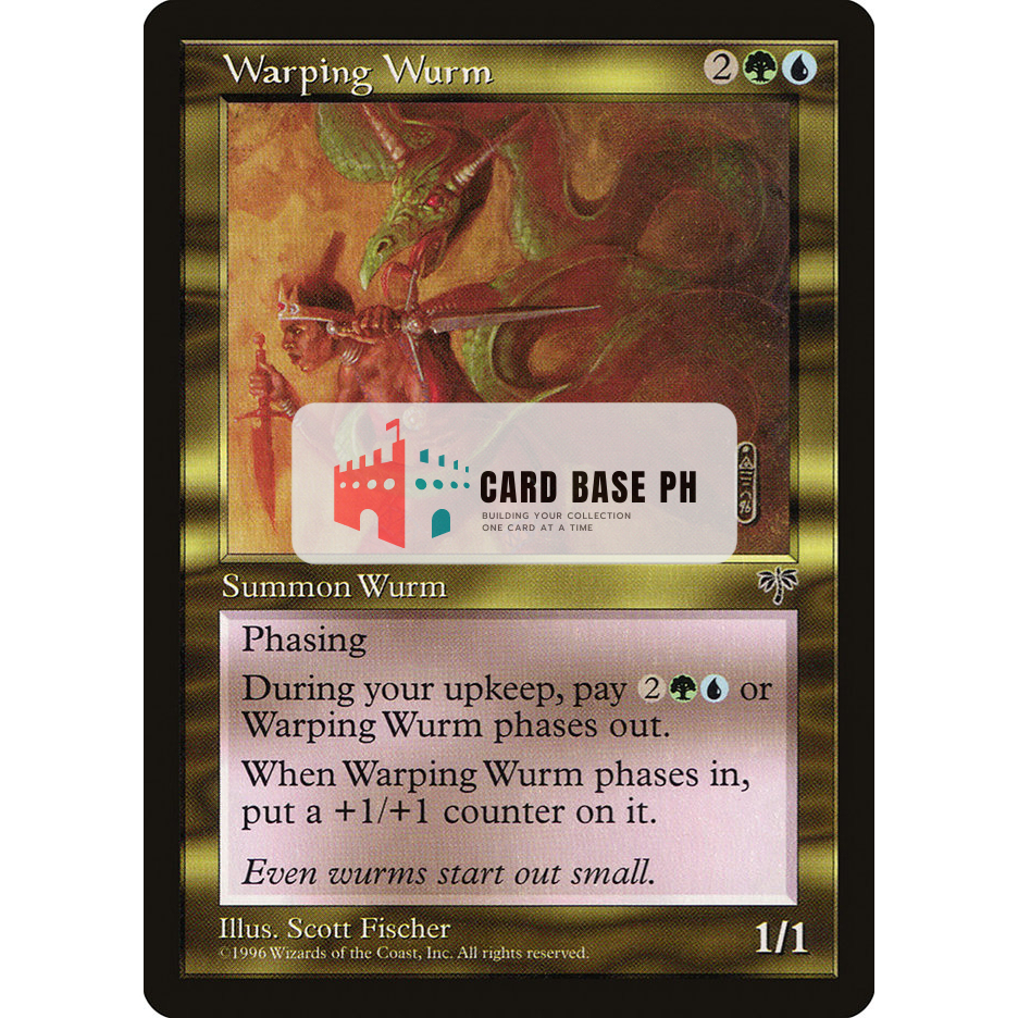 Warping Wurm - Magic the Gathering Trading Card | Shopee Philippines