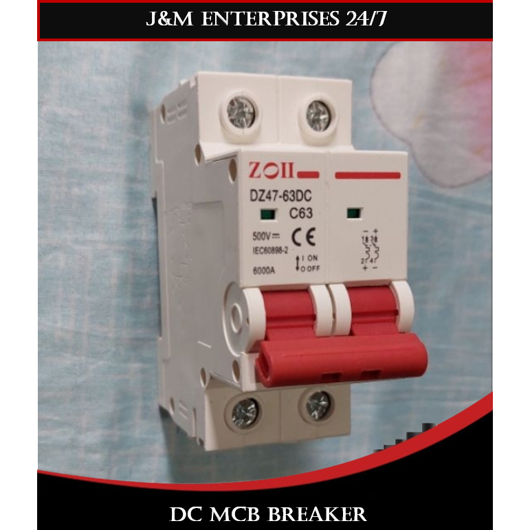 DC MCB Circuit Breaker Good Quality - DC Miniature MCB 16A 20A 32A 40A ...