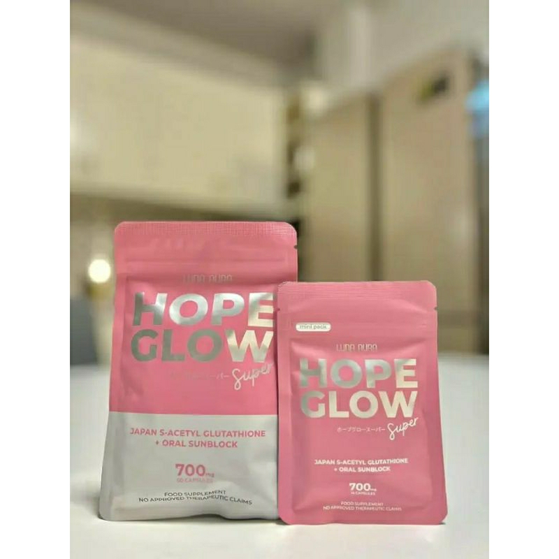 HOPE GLOW IN SACHET BY LUNA AURA | Shopee Philippines