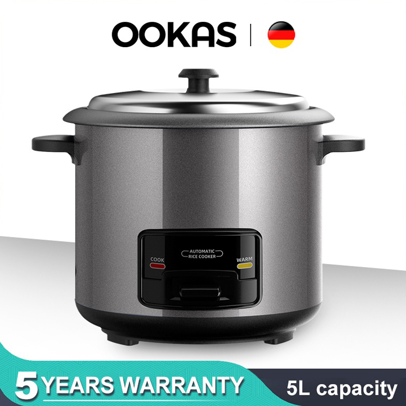 OOKAS Home High End Mini Rice Cooker Standard 2L Capacity Multi ...