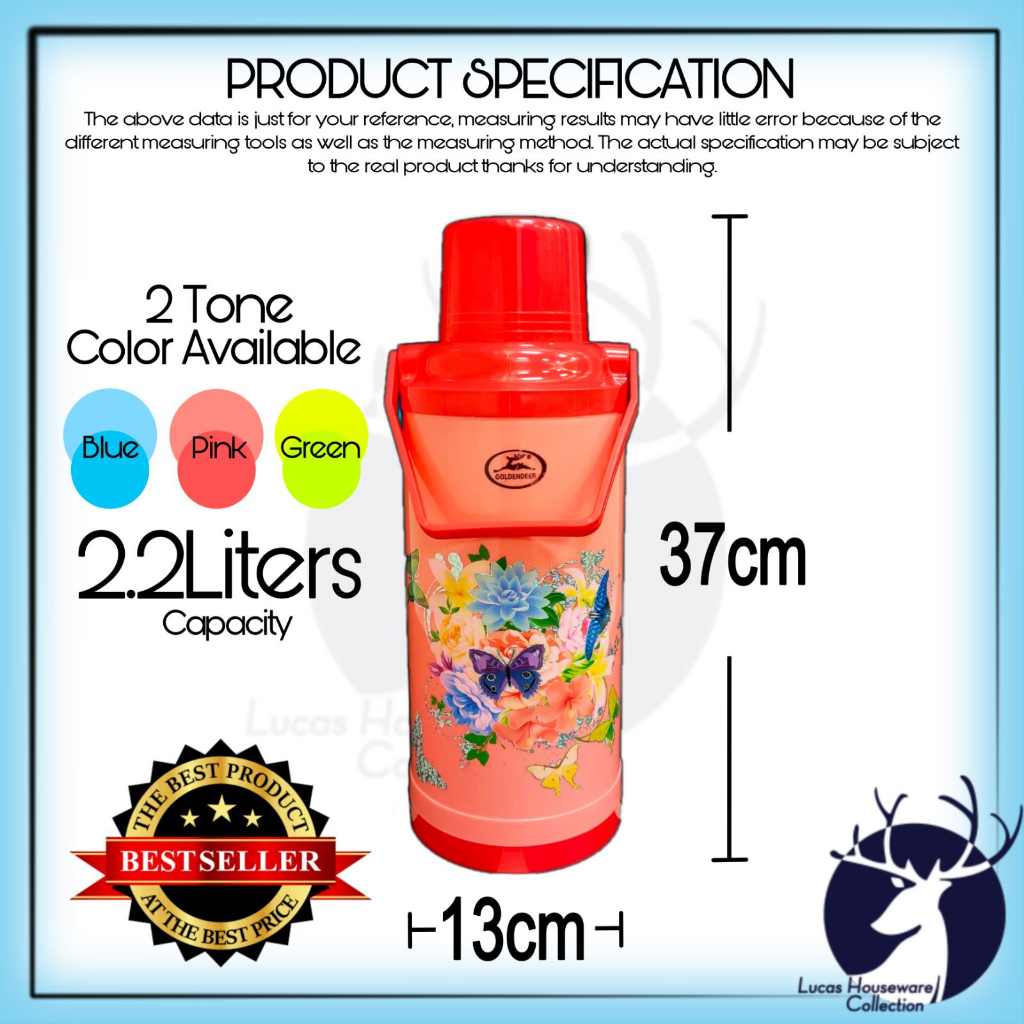 PLASTIC THERMOS METAL THERMOS THERMOS VACUUM FLASK FULLY INSULATED ...