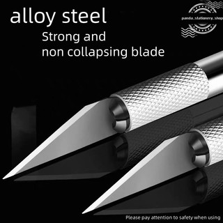 Precision cutter metal handle with blade for hand sculpture carving ...