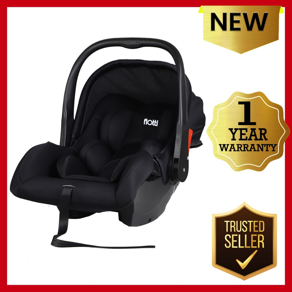 Flotti Premium Baby Car Seat 4 in 1 (Car Cradle Seat Feeding) Newborn ...