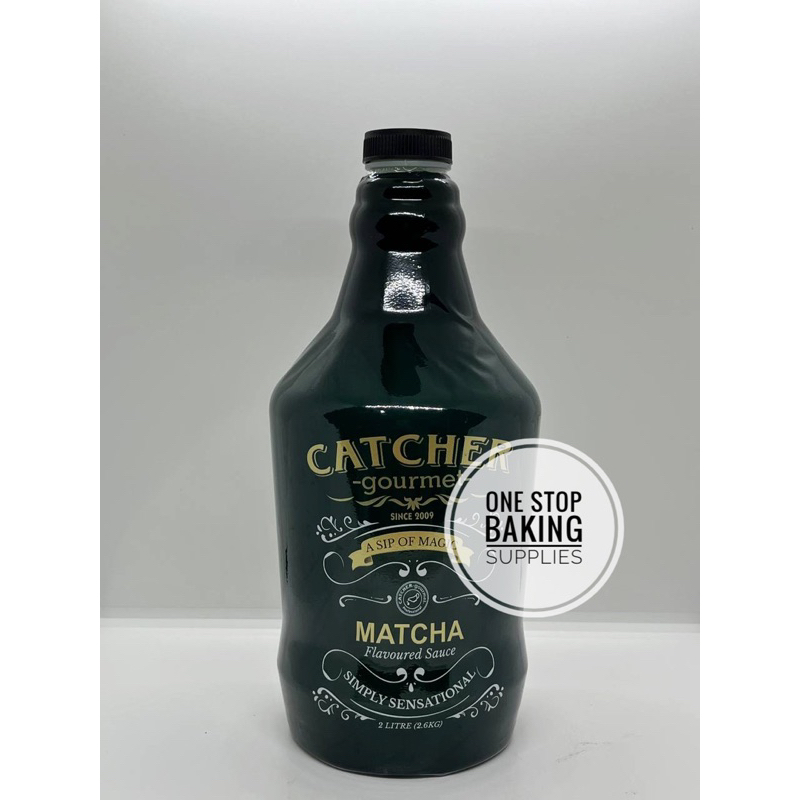 Catcher Gourmet Matcha Flavoured Sauce 2L | Shopee Philippines