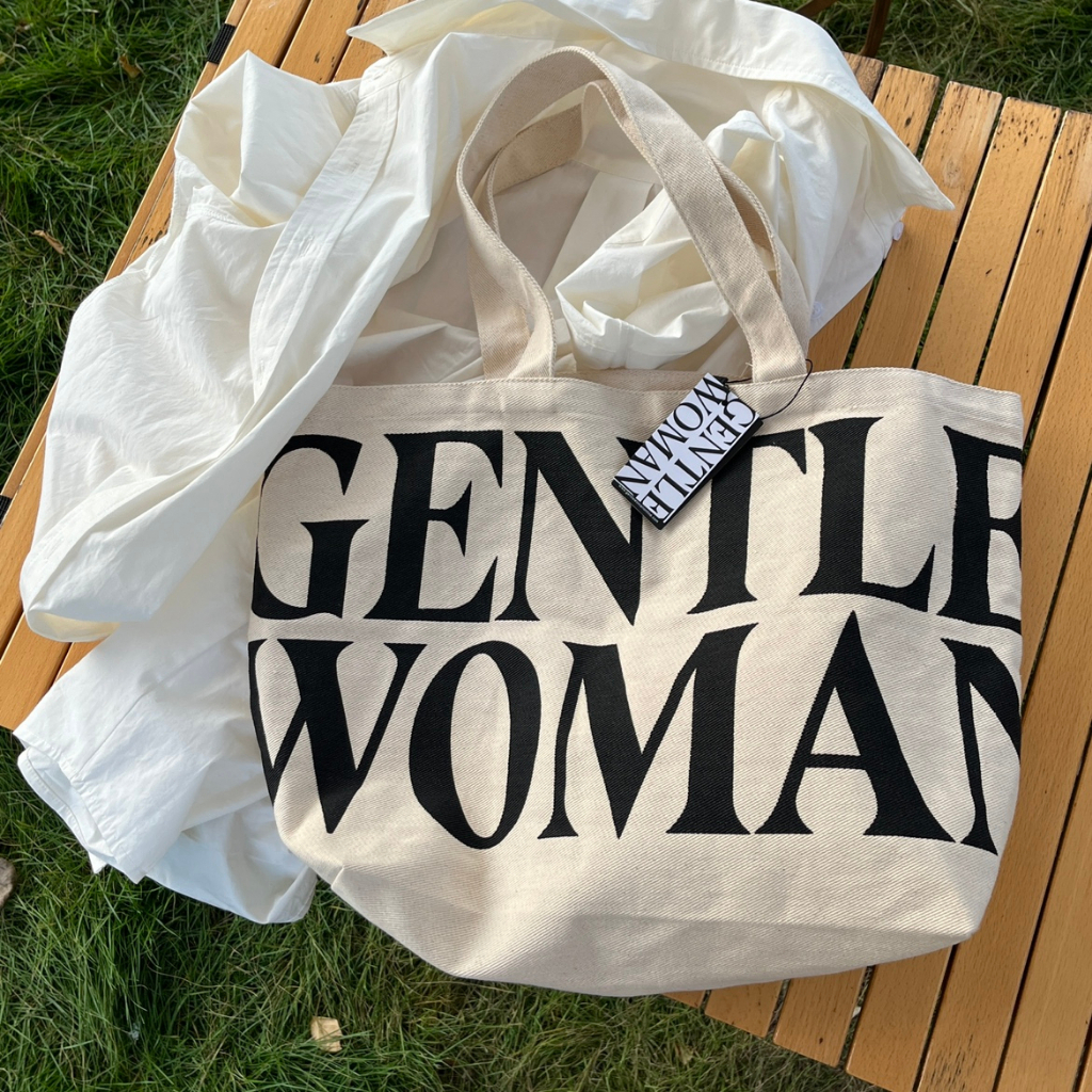 gentle women Canvas Bag Female Shoulder Bag Student Class Bag Tote Bag ...