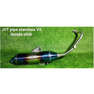 JVT Pipe Adjustable Titanium Stainless v3 For Nmax v2/Aerox v2/ Click ...