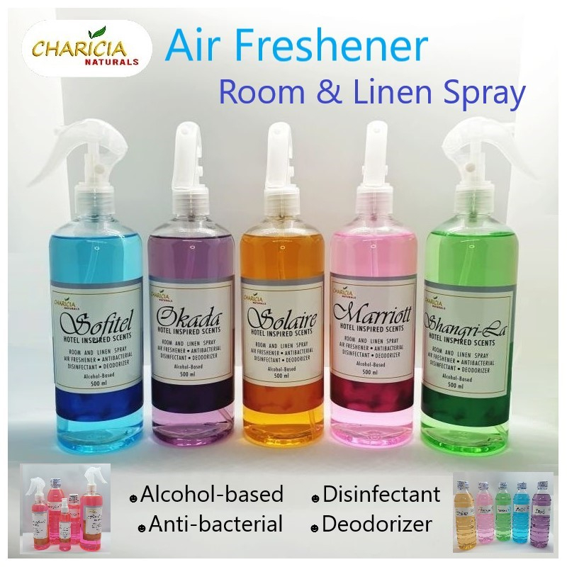 Air Freshener Room & Linen Spray (Alcohol-based) Disinfectant ...