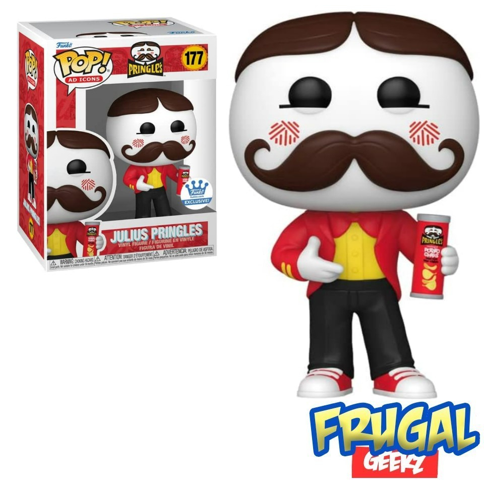 Funko Pop! Ad Icons: Pringle's - Julius Pringles Funko Shop Exclusive ...