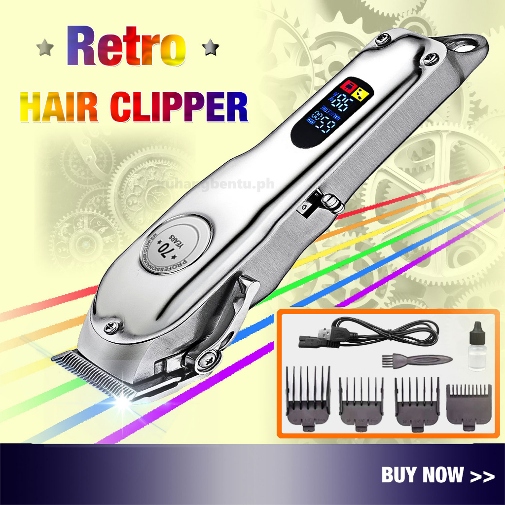 Creature Habits Shaver For Man Cordless Razor Hair Cut Rechargeable Hair Clipper Trimmer For ...