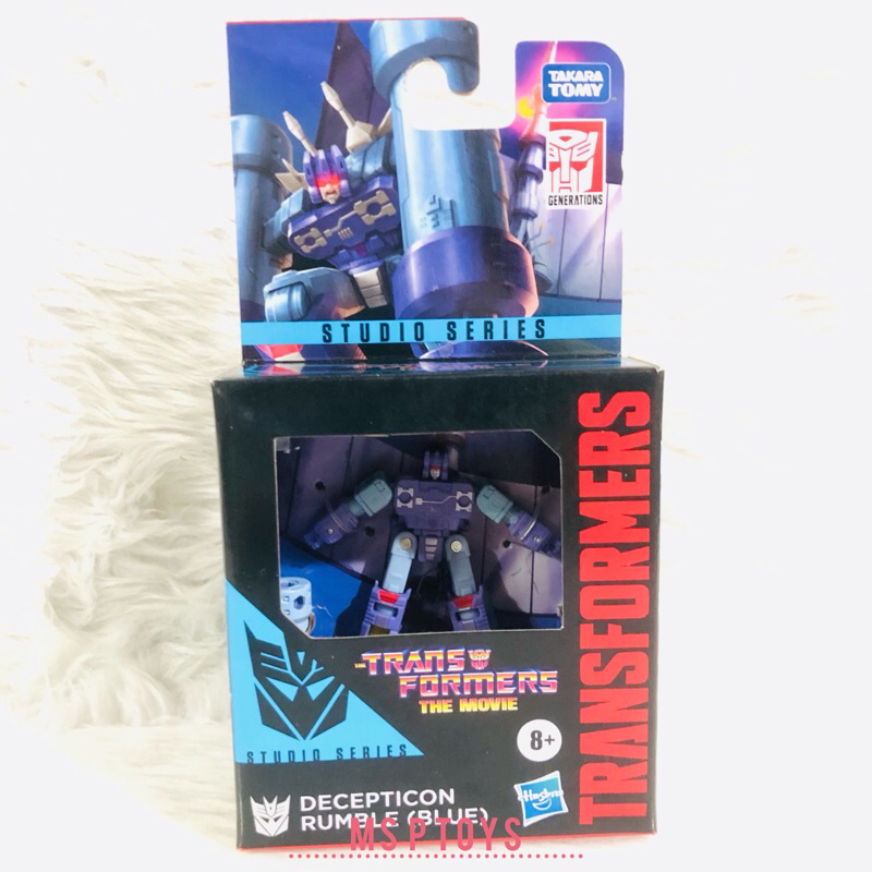 TRANSFORMERS - Studio Series: (Core) DECEPTICON RUMBLE (Blue) Figure ...