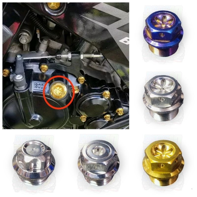 HENG FLOWER, CNC ENGINE OIL BOLT | Shopee Philippines