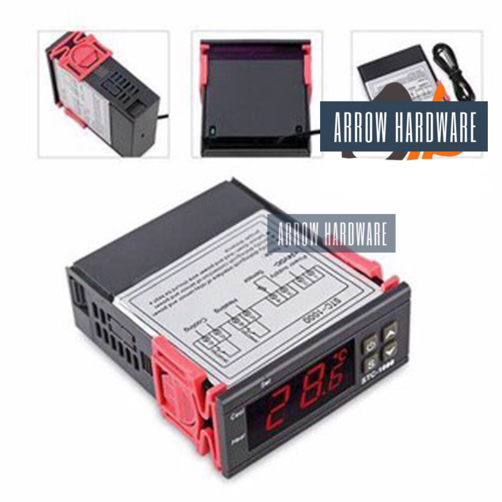 STC-1000 110V/220V Digital Thermostat Temperature Controller ...