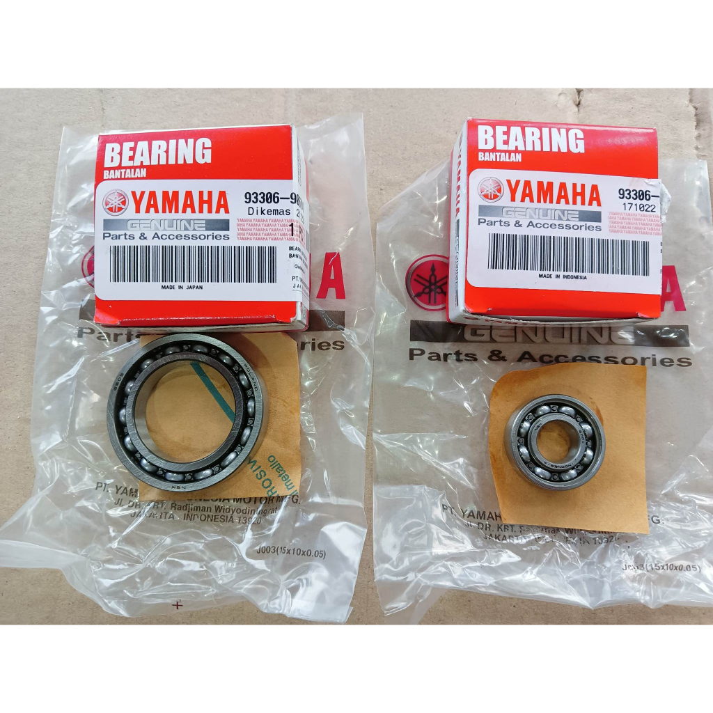 Camshaft Bearing Big & Small Yamaha Genuine(NMAX V1/V2, AEROX V1/V2, SNIPER 135/150) | Shopee ...