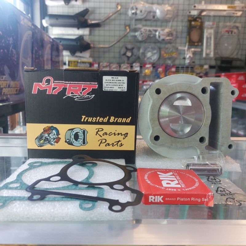 MTRT CYLINDER BLOCK 63MM CHROMEBORE MIO [ORIGINAL] | Shopee Philippines