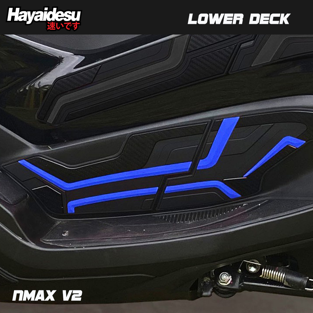Hayaidesu Lower Deck Body Protector Cover for Yamaha Nmax V2 | Shopee ...
