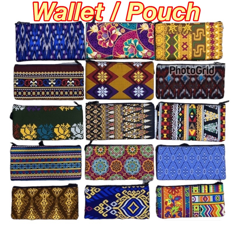 Check Wallet | Flat Purse | Long Wallet | Batik Wallet | Cellphone ...