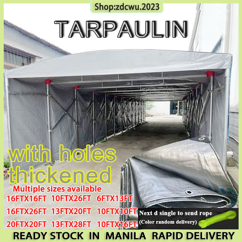 Trapal waterproof on both sides 12FT*19FT thickened lona trapal tolda ...