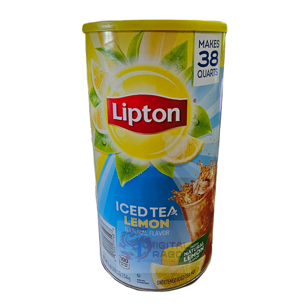 Original Lipton Lemon Iced Tea Mix 2.54kg 041000731488 | Shopee Philippines