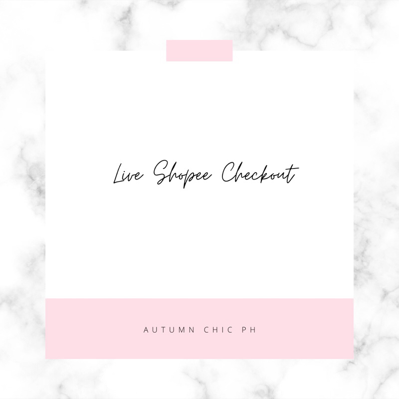 Shopee live checkout (Php100) | Shopee Philippines