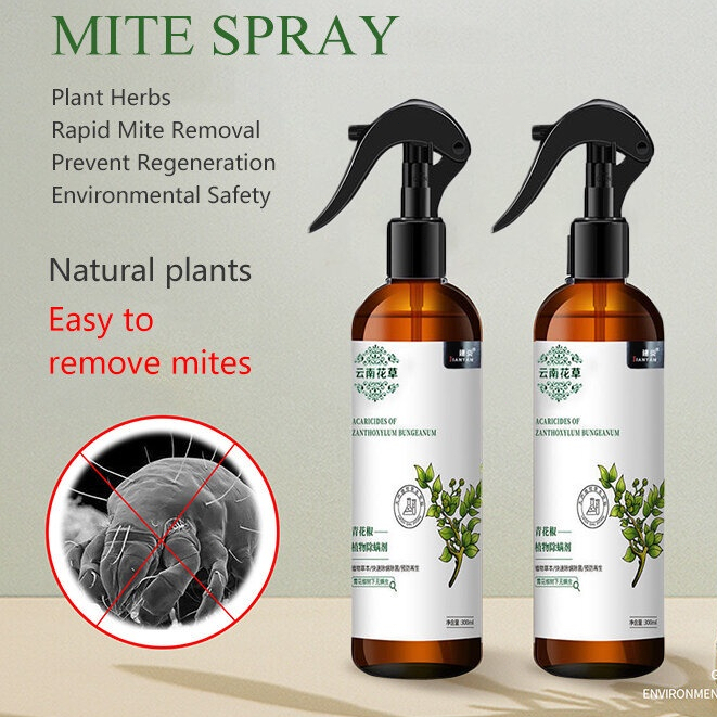 320ML Mite Spray Bed Bug Killer Insect Spray Dust Mite Remove Spray Non ...