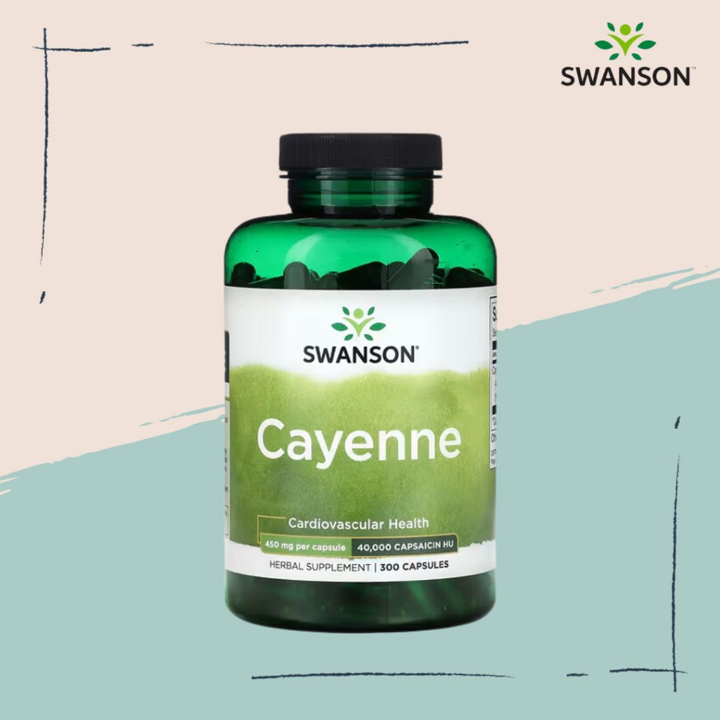 Swanson Ph | Swanson, Cayenne, 450 mg, 300 Capsules. | Shopee Philippines