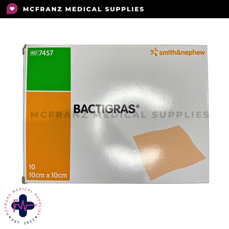 Bactigras Dressing Smith & Nephew 10cm x10cm (Sold per box/10pcs ...