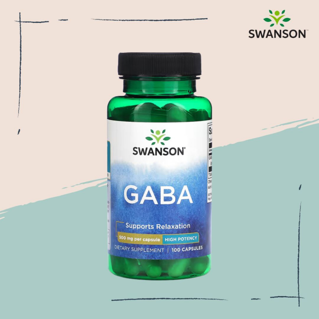 Swanson Ph | Swanson, Gaba, High Potency, 500 mg, 100 Capsules. May Help Promote Relaxation ...