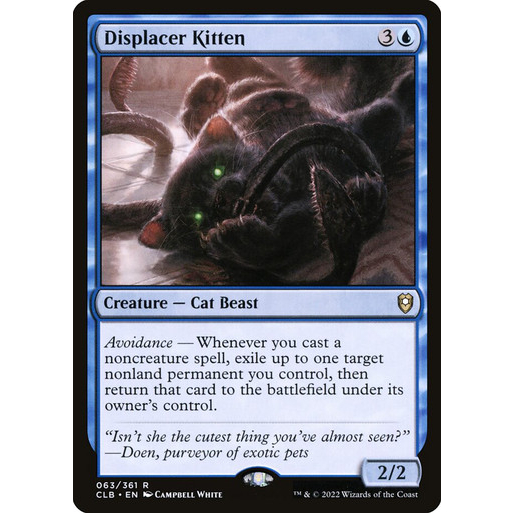 Displacer Kitten - Commander Legends: Battle for Baldur's Gate (CLB ...