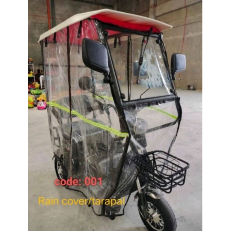Electric bike Rain cover / Tarapal | Shopee Philippines