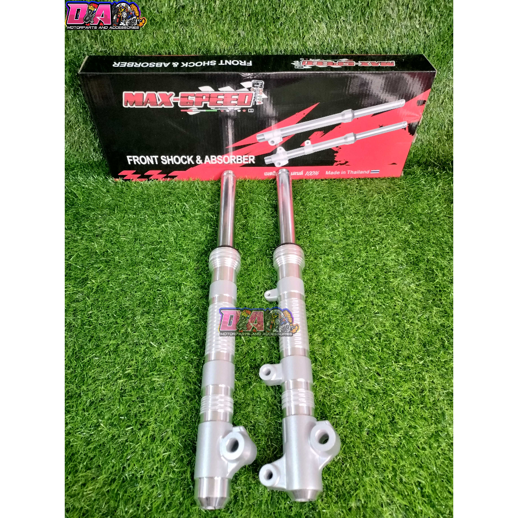 HONDA CLICK / BEAT CARB / BEAT FI / SCOOPY MAX SPEED LIGHTEN FRONT SHOCK ASSEMBLY VERSION 3 ...