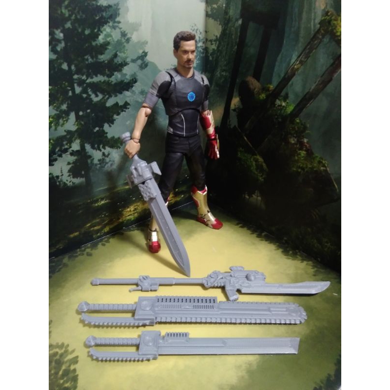 1:12 Scale Weapons | 40K Warhammer Weapon Accessories SHF, Figma, 1/12 ...