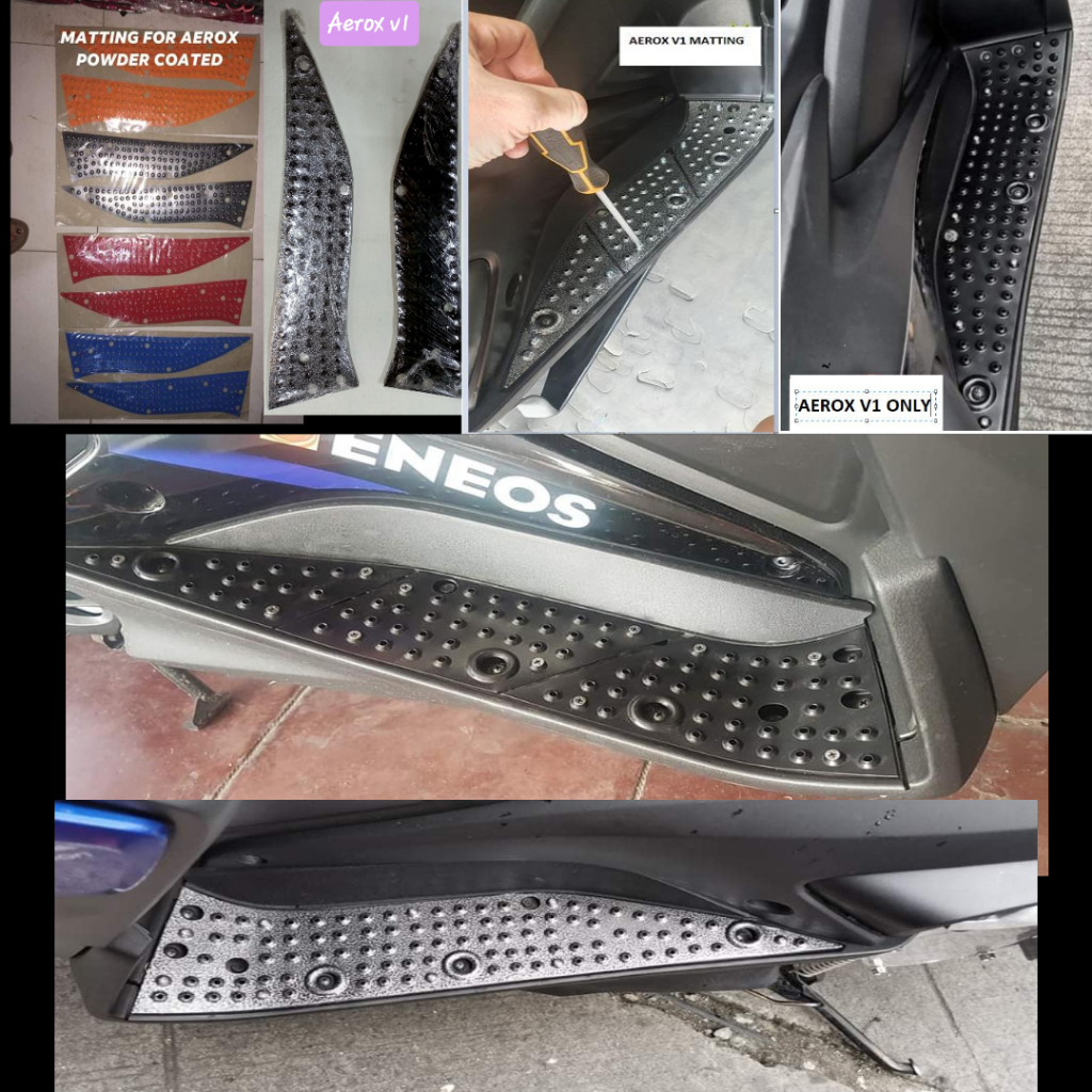 AEROX V1 ONLY / AEROX MATTING V1 ALLOY POWDER COATED MATTING FOOTBOARD ...