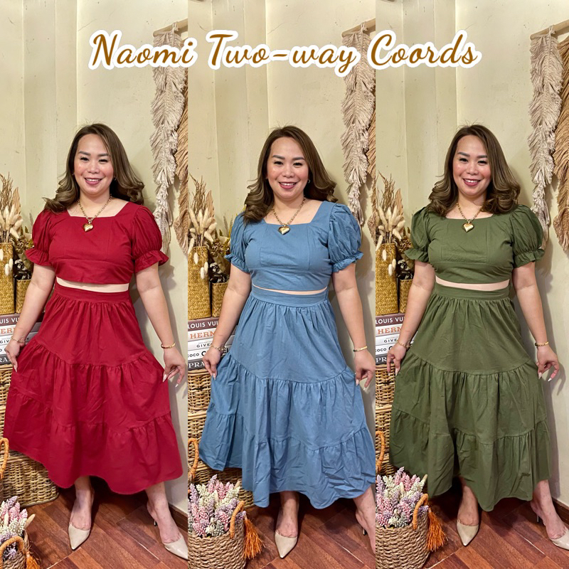 NAOMI TWO-WAY COORDS | RITCHROXRTWSHOP | Shopee Philippines
