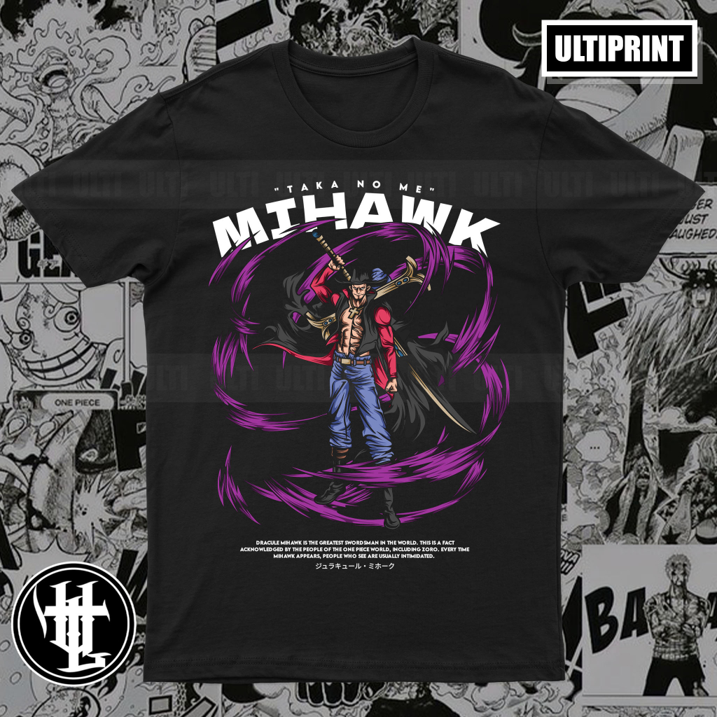 Mihawk | One Piece Shirt | OP92 | Shopee Philippines