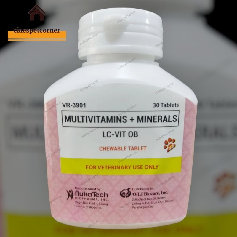LC-Vit OB Chewable Tablet (30pcs) | Shopee Philippines
