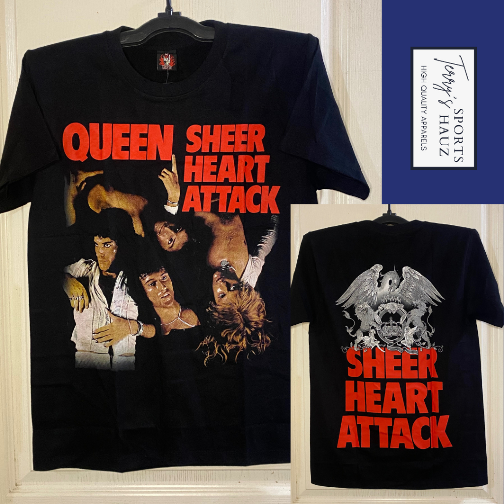QUEEN ROCK YEAH BAND SHIRT | Shopee Philippines