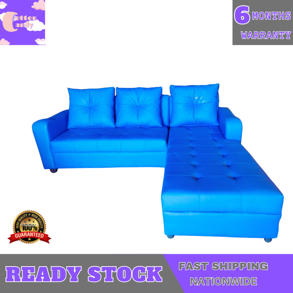 Cotton Candy - CAMILA L-TYPE Sofa ( HIGH QUALITY / LOWEST PRICE / ON ...