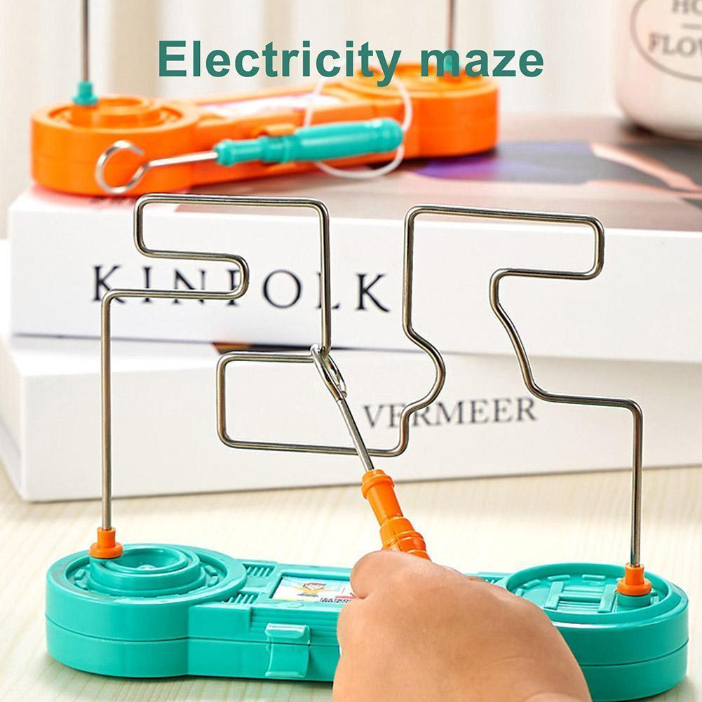 Funny Circuit Maze Game Buzz Wire Finger Shock Game Science Experiment ...