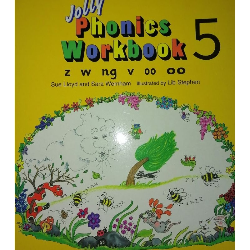 Jolly Phonics Workbook 5 by Sue Lloyd and Sara Wernham 16s A | Shopee Philippines