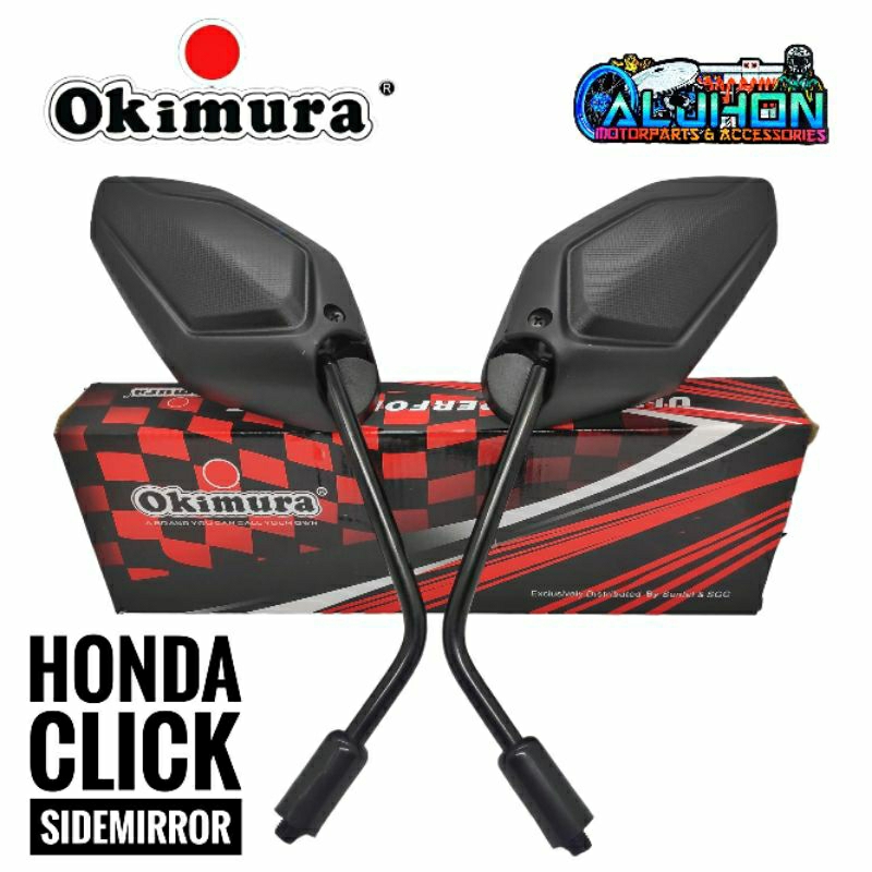 OKIMURA HONDA CLICK 125/150 SIDE MIRROR | Shopee Philippines