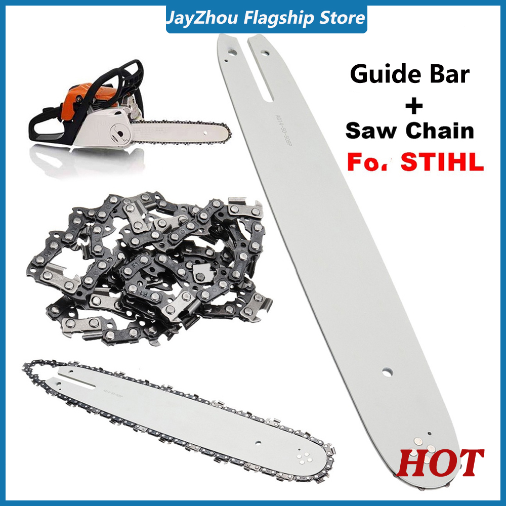 Guide Bar Chainsaw Blade Chainsaw Chain 20 22 24 inches | Shopee ...