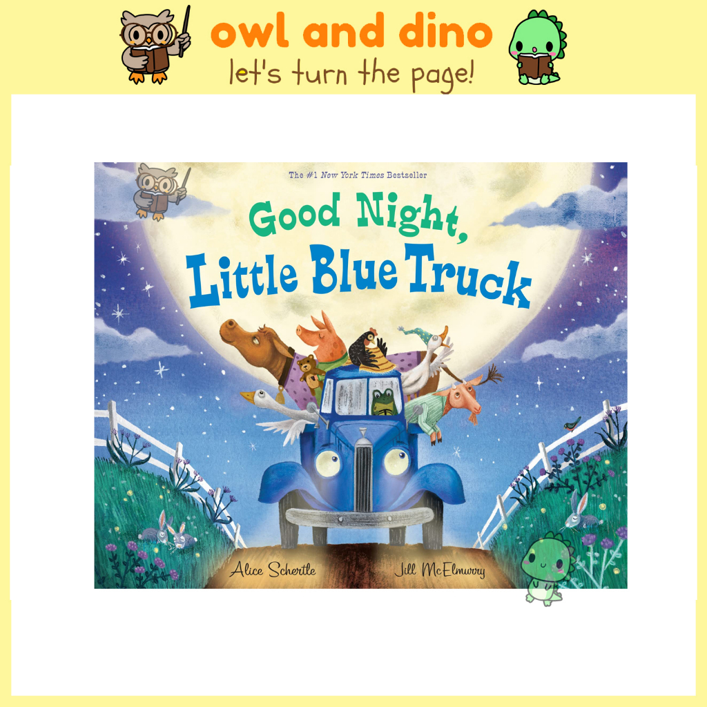 Good Night, Little Blue Truck (Hardcover) | Shopee Philippines