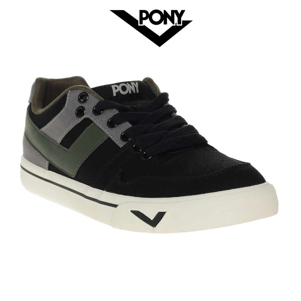 Pony Men's - Atop (Black/Rifle Green) | Shopee Philippines
